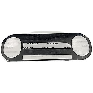 New Console Sticker Label For PS Vita 2000 PSV 2000 Console Back Cover Protector Stickers Replacement (Black)