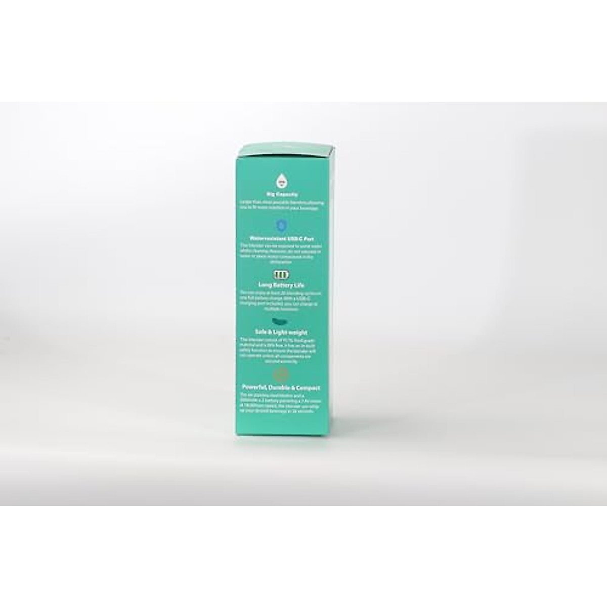 Portable Blender for Shakes and smoothies with Scale, 4000mAh Personal Electric Blender 15.2 oz,150w 6-Blades Blender Bottles, USB Rechargeable Mini Fruit Juicer for Travel, Office, Outdoors