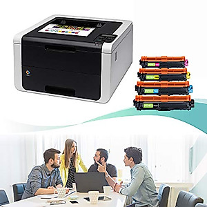 GREENBOX Remanufactured TN221 Toner Cartridge Replacement for Brother TN-221 TN225 TN-225 for MFC-9130CW HL-3170CDW HL-3140CW HL-3180CDW HL-3170CDW MFC-9330CDW Printer (2,500 Pages, KCMY, 4-Pack)