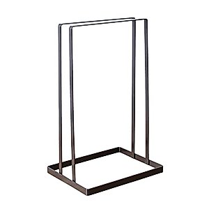 CZDYUF Hanger Storage Organizer, Hanger Stacker Rack for Laundry Closet, Hanger Caddy Stand Clothes Hangers (Color : Black, Size : One Size)