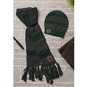 elope Harry Potter Slytherin House Heathered Knit Beanie Standard