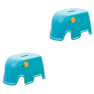 Housoutil Kids Step Stool 2pcs Children's Step Stool Pp Baby Combination Mini Kids Step Stools