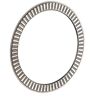 Koyo NTA-3244 Needle Roller and Cage Thrust Assembly, Open, Steel Cage, Inch, 2" ID, 2-3/4" OD, 5/64" Width, 6100rpm Maximum Rotational Speed, 29800lbf Static Load Capacity, 5400lbf Dynamic Load Capacity