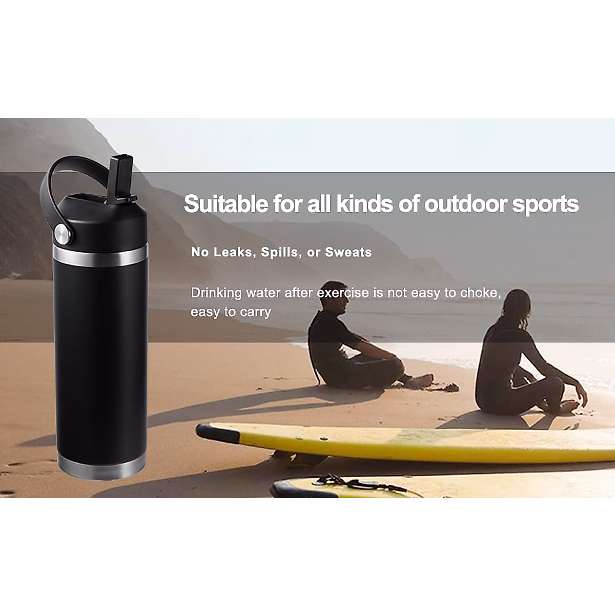 Aoitoque Straw Lid for Yeti Rambler 18 26 36 64 oz, Lids with Straw for Yeti 18oz 26oz 36oz 64oz Rambler, Replacement Cap for Yeti Rambler with 2 Straws and 1 Brush