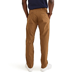 Dockers Men's Athletic Fit Ultimate Chino Pants with Smart 360 Flex, Dark Ginger, 36W x 29L