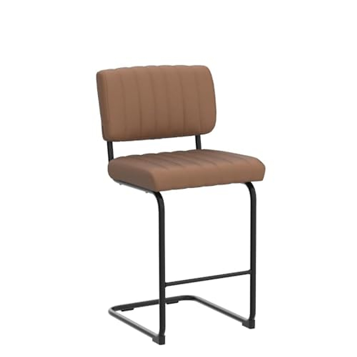 Okeysen Bar Stools Set of 2,Counter Height Bar Stools Bar Chairs,24 inch Tall Bar Stool with Back,Barstools Bar Height Set of 2,Kitchen Counter Stools Modern Velvet Bar Stools for Island Dining Party