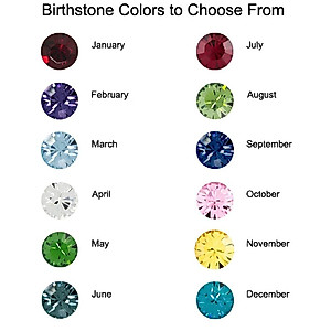 Roy Rose Jewelry 10K Yellow Gold Custom Personalized Family Tree Round Pendant With Engraved Name and Choice of 4 Birthstone from