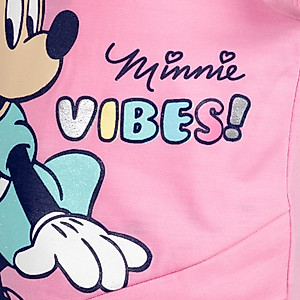 Disney Minnie Mouse Infant Baby Girls Graphic T-Shirt & Leggings Blue/Pink 24 Months