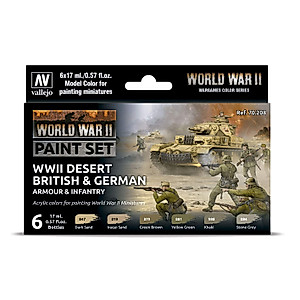Vallejo VAL70208 Colours for Models and minatures