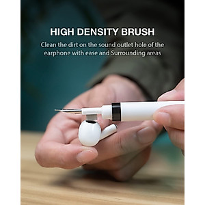 Hygadget Multi-Function Earbuds Cleaner Kit Pen, Hybuds Pen 1.0 Compatible for Cleaning Most Bluetooth Noise Cancelling Headphone, Earphones Such as AirPod Pros 1 2, Samsung Buds and Charging Cases