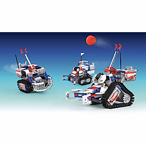 UBTECH JIMU Robot Competitive Series: Champbot Kit/ App-Enabled Building & Coding STEM Robot Kit (522 Pcs) from Robotics , Blue