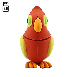 64GB Parrot Model USB 3.0 Flash Drive Flash Drive 3.0 Thumb Drive USB Jump Drive Memory Stick Zip Drive USB Drive U Disk USB 3.0 Stick USB Disk USB Flash Memory - Red