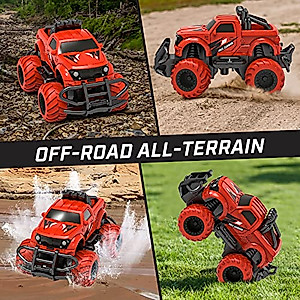 HANCODY Toys for 3 4 5 6 Year Old Boys, Remote Control Car for Boys 4-7, 1:43 Scale Car Toys for Boys 3-5 Years Old, 2.4G RC Car for Kids Toddler Boy Toys Truck Birthday Gifts for 3-7 Years Old Boys