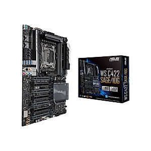ASUS WS C422 SAGE/10G LGA2066 ECC DDR4 M.2 U.2 C422 ATX Motherboard for Intel Xeon W-Series Processor