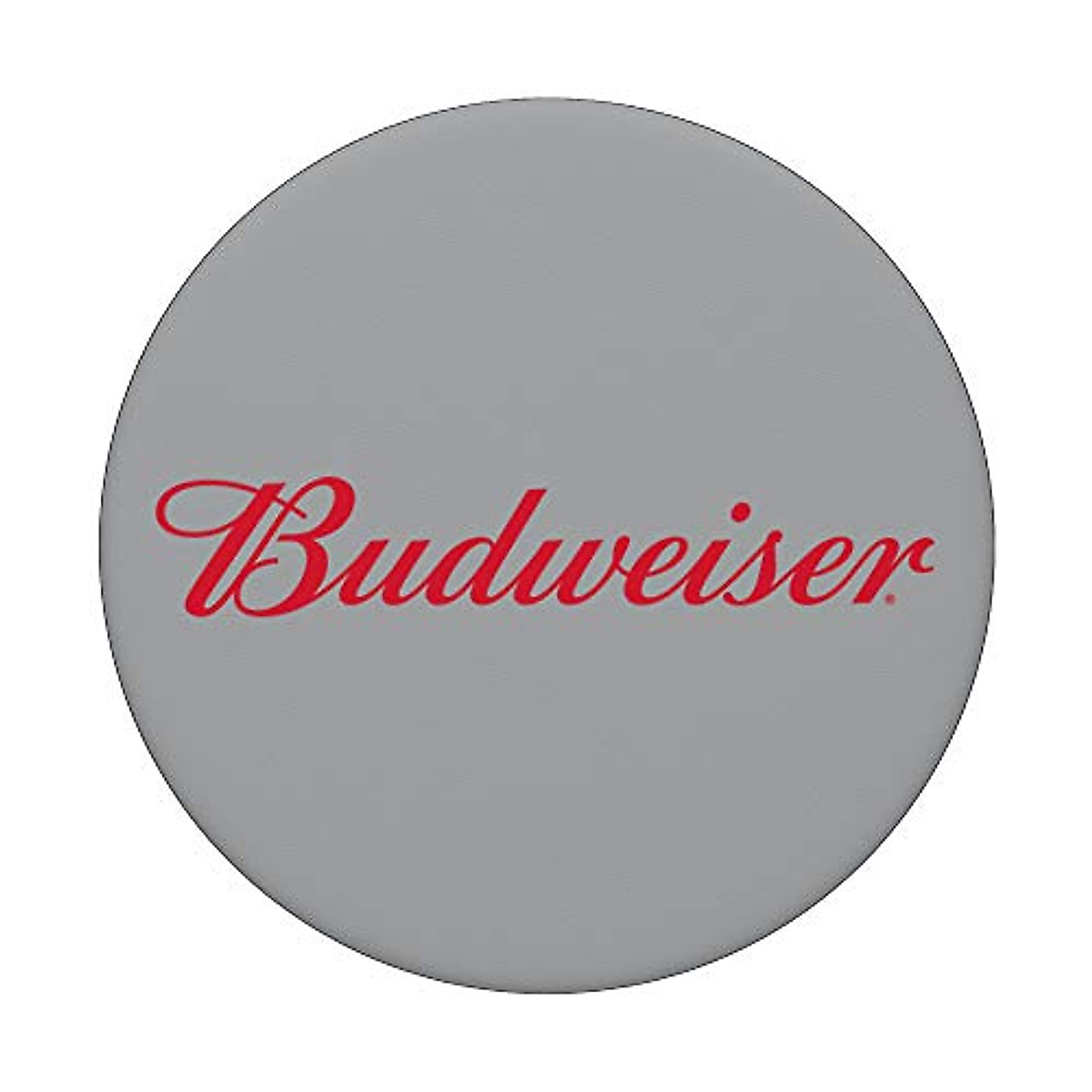 Budweiser Grey Script PopSockets Stand for Smartphones & Tablets