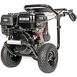SIMPSON Cleaning PS60843 PowerShot 4400 PSI Gas Pressure Washer, 4.0 GPM, CRX 420cc Engine, Includes Spray Gun and Extension Wand, 5 QC Nozzle Tips, 3/8-inch x 50-foot Monster Hose