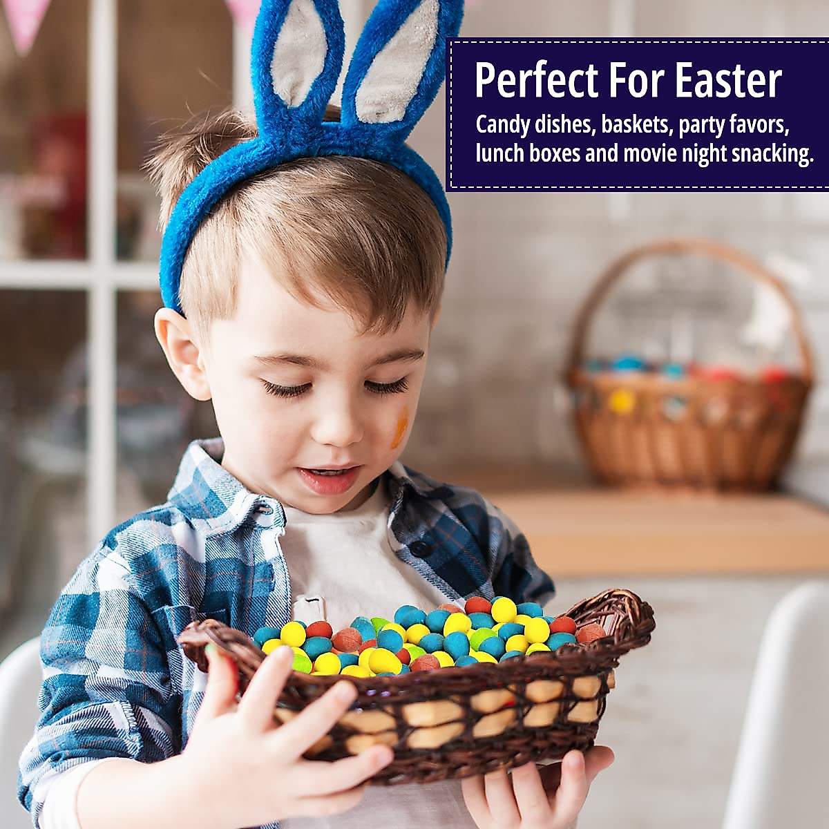 Cadbury Mini Eggs Milk Chocolate – Pack of 2 Rainbow Delicious Chocolate Eggs with Rainbow Coating for Stocking Stuffers, Easter Basket