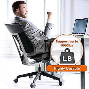 DAJAVE 2 Pack 5.5 Inch Office Chair Cylinder Replacement, Office Chair Gas Lift Cylinder, Hydraulic Pneumatic Shock Piston Heavy Duty(1000lbs) Universal Size Fits Most Executive Chairs