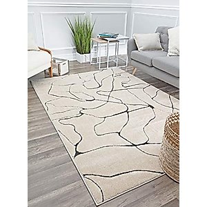 CosmoLiving by Cosmopolitan Area Rug, 5'0"x7'6", Marble