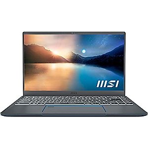 2022 MSI Prestige 14EVO 14" FHD IPS EVO Platform Business Laptop Intel 11th i7-1195G7 32GB DDR4 1TB NVMe SSD Iris Xe Graphics Backlit Keyboard w/ FP Reader Windows 11 Pro w/ 32GB USB Drive