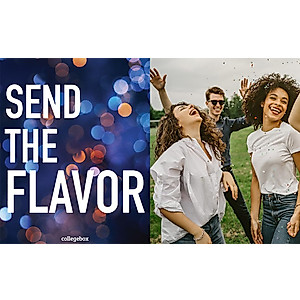 COLLEGEBOX Snack Box (50 Count) Finals Variety Pack Care Package Gift Basket Adult Kid Guy Girl Women Men Birthday College Student Office School