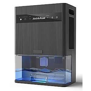 Dehumidifier For Bedroom (1000 sq. ft),95 OZ Water Tank, Portable Small Dehumidifier For Rv,Garage Dehumidifier