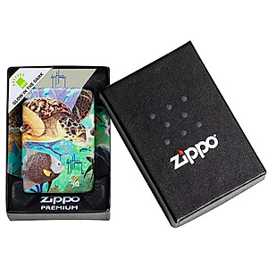 Zippo Guy Harvey 540 Design Glow in The Dark Pocket Lighter