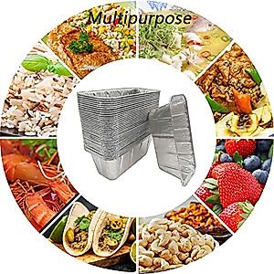 BAYYA 20 Pack Drip Pans Grill Rear Grease Cup Liners for Blackstone 36 Inch & 28 Inch &17Inch & 22 Inch & 30 Inch Griddle, Grill Grease Tray Replacement Disposable Aluminum Foil, (ZXZP)