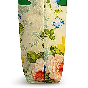 Retro Floral Fuck Off Tote Bag