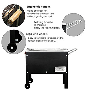 Grillcorp Caja China Small (Grillcorp Caja China, Roasting Box with Front Wheels)