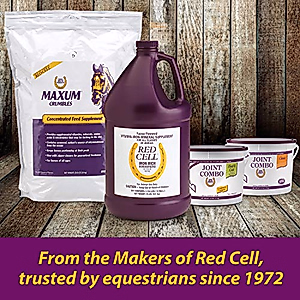 Horse Health Maxum Crumbles Concentrated Feed Supplement for Horses, Provides a Wide Range of Beneficial nutrients for Today's Equine Athlete 25 Pound