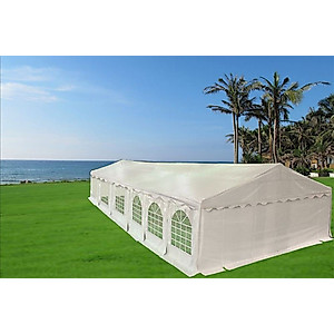 Delta 40'x20' Fire Retardant (FR) PVC Party Tent,Wedding Tent Canopy,Outdoor Event Shelter,Garden Gazebo,with Waterproof Top,Galvanized Steel Poles,Carry Bags