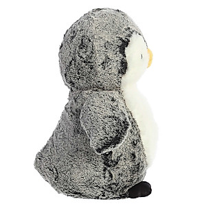Aurora® Snuggly Sweet & Softer™ Perky Penguin™ Stuffed Animal - Comforting Companion - Imaginative Play - Gray 9.5 Inches