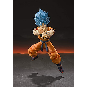 TAMASHII NATIONS Bandai S.H. Figuarts Super Saiyan God Super Saiyan Goku Dragon Ball Super: Broly Action Figure