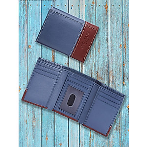 CALGARI® Italian Luxury Leather Wallets For Men | Trifold