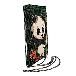 Mary Frances womens Mary Frances Panda Love Crossbody Phone Bag, Multi, One Size US