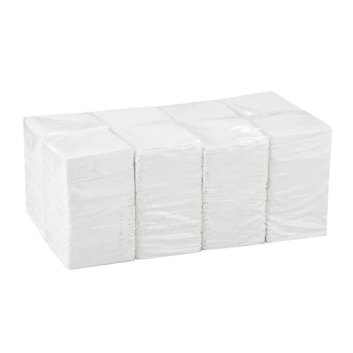 Georgia Pacific 96019 Beverage Napkins, Single-Ply, 9 1/2 X 9 1/2, White, 4000/Carton