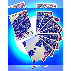 Bicycle Neon Orange Bump Cardistry Deck (Not A Playable Deck)