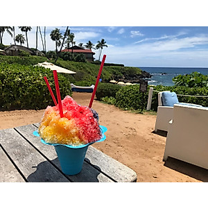 Hypothermias Vanilla Ready to Use Gallon (128 Fl. Oz) Hawaiian Snow Cone Flavors Syrup - Shaved Ice, 100% Pure Cane Sugar