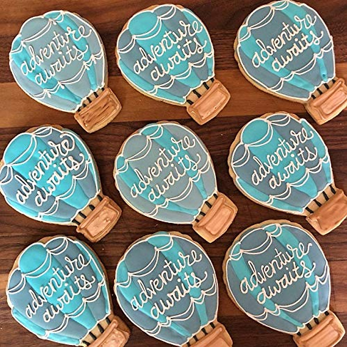 Hot Air Balloon 4.5 Inch Cookie Cutter from The Cookie Cutter Shop – Tin Plated Steel Cookie Cutter