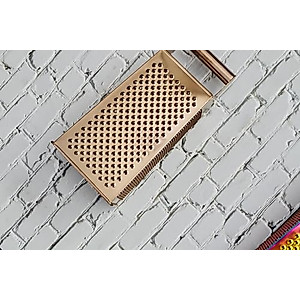 Large Stainless Steel 4 Sides Grater Slicer with Handle, Multifunctional Cutter Planing for Ginger, Garlic, Cucumbers, Carrots, Cheese, Potato, Ergonomic Design Kitchen Gadgets Accessories Gold