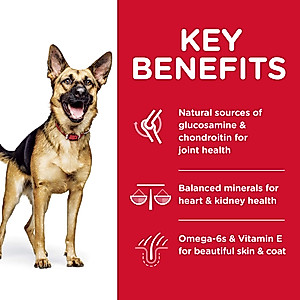 Hill's Science Diet Dry Dog Food, Large Breed Adult 6+ Senior, Chicken, Barley & Rice Recipe, 33 lb. Bag