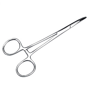 Dog Ear Hair Removal Tool, Dog Ear Plucking Tool Dog Ear Hair Remover Pets Ears Nose Hair Puller Stainless Steel Grooming Cleaning Clamp with Curved Tip Tweezers for Pet Cats Trimmer Accessories(big)