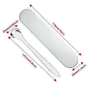 defutay Tongue Scraper Cleaner, Oral Scrapers Premium Sweeper Sets,100% BPA Free Tongue Scrapers - Eliminate Bad Breath