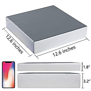 Kalawen Toddler Booster Seat Cushion upgrade, PU Washable 2 Straps Safety Buckle Kids Booster Seat for Dining Table, Portable Travel Increasing Cushion for Chair