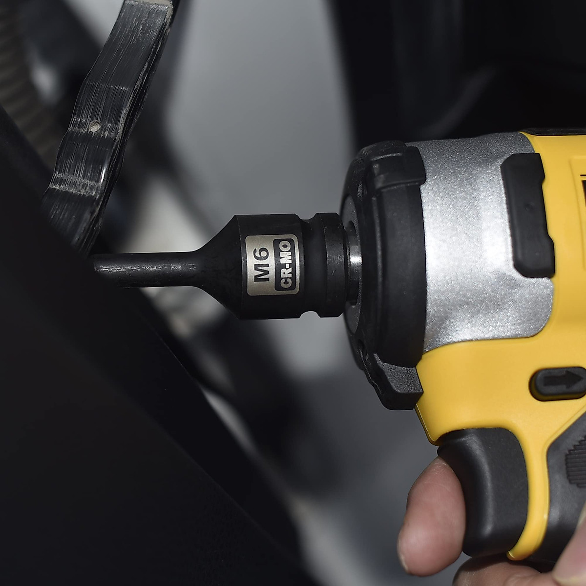 Aiourx 1/2" Drive Master Impact XZN Bit Socket Set, 10-Pieces: M5 - M18, Cr-Mo Steel, Heavy Duty Storage Case