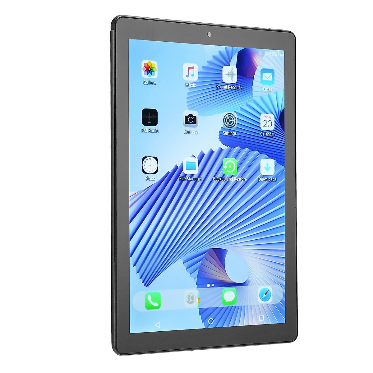 10.1 Inch Tablet, 100-240V Tablet PC 4GB RAM 64GB ROM 1920x1200 HD 5G WiFi for Android 10 for Study (US Plug)