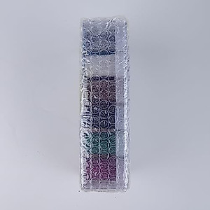 Fine Glitter, Teenitor 24 Jars Glitter for Resin Art Crafts, Tumbler Scrapbooking, Body Nail Glitter