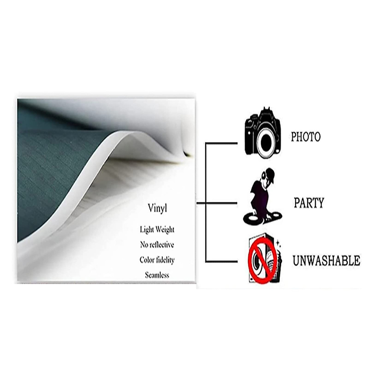 Nativity Scene Religious Christmas Decorations Jesus in Manger Backdrop Wall Art Decoration Photography Background Vinyl Backdrop 7x5 feet