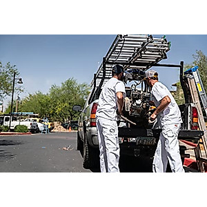 Dickies mens Relaxed-fit Painter's work utility pants, White, 34W x 30L US